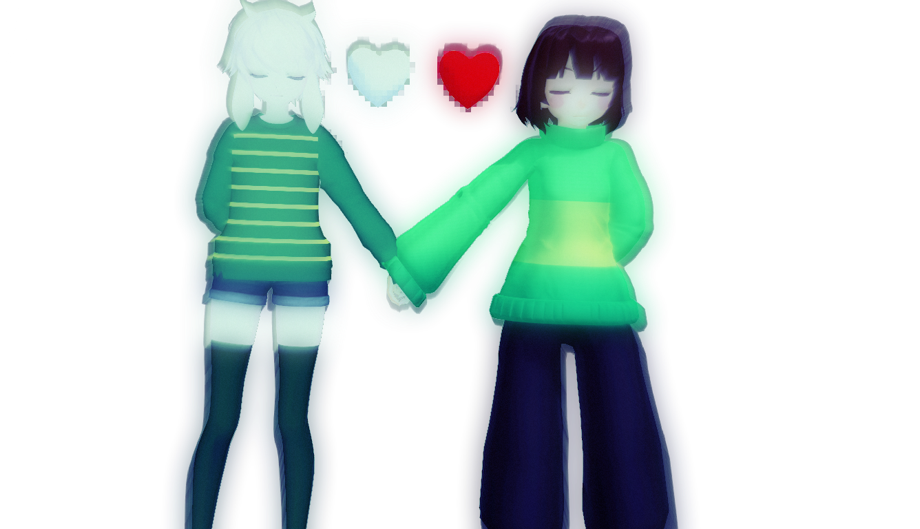 Mmdxundertale Charaasriel Colors By Chellbit On Deviantart