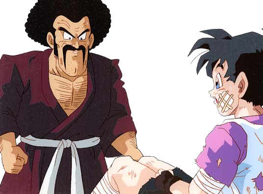 Mr Satan E Videl By 19onepiece90 On Deviantart