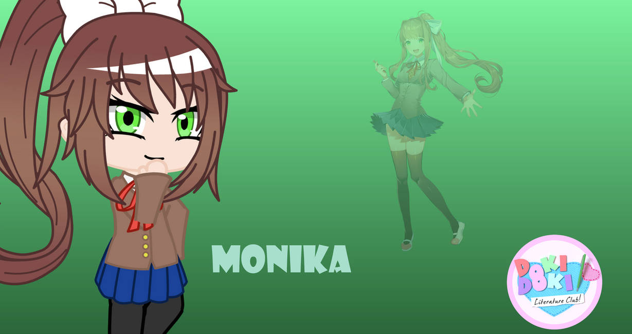 Gacha Monika By Bomb Hedgehog On Deviantart