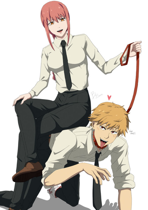 Makima X Denji By Akvmaart On Deviantart