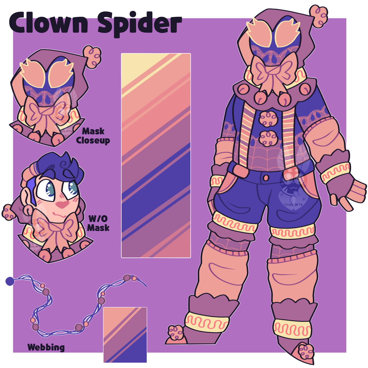 Spidersona Adopt Sold By Crisis Arts On Deviantart