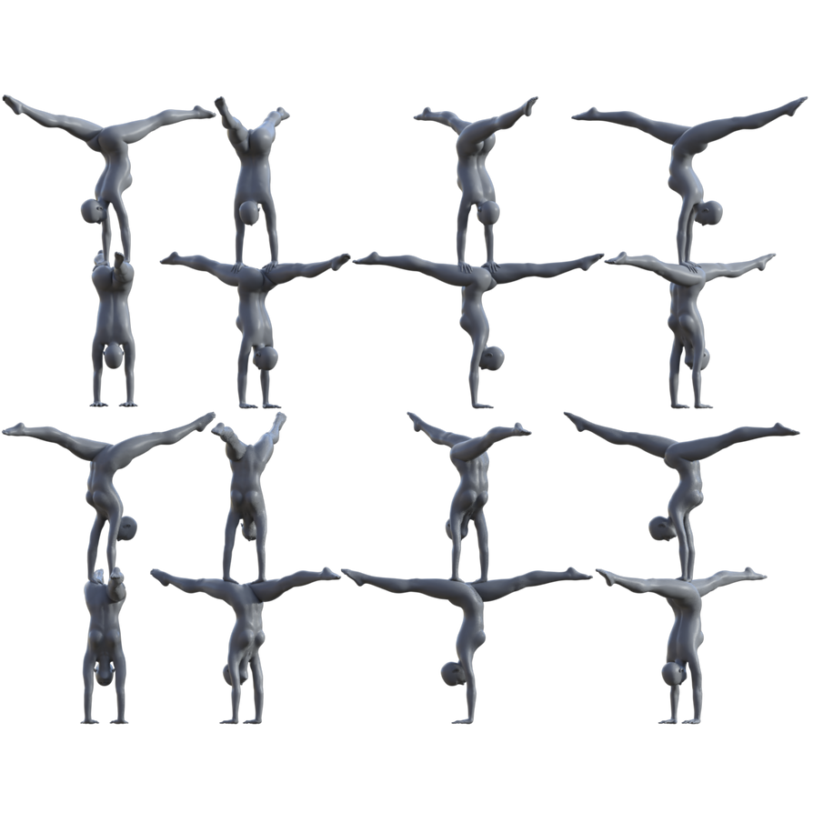 Handstand Front Split 1 by drconfused on DeviantArt Handstand Front Split 1 by drconfused on DeviantArt