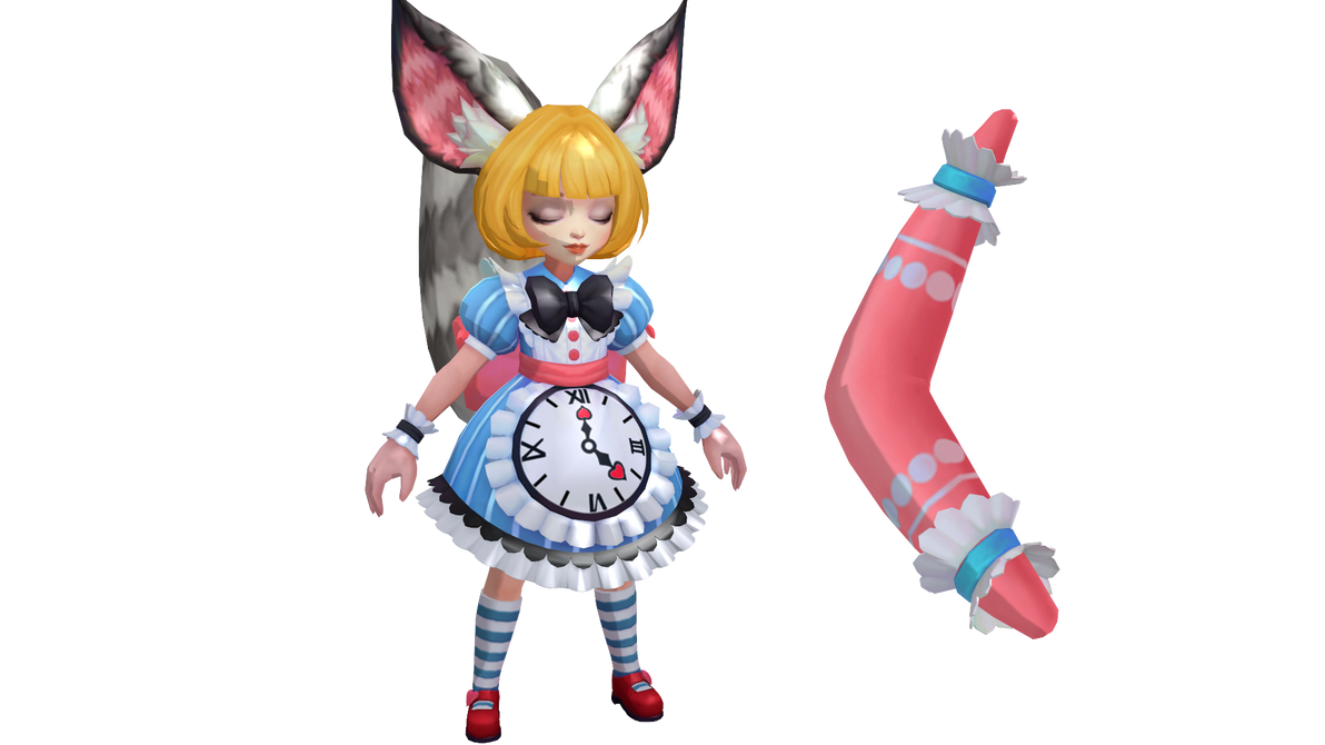 Mmd Nana Clockwork Maid Mlbb Pmx Dl By Radioheat On Deviantart