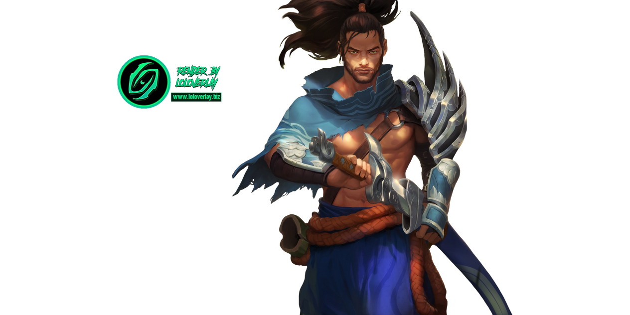 Yasuo - Render by LoL-Overlay on DeviantArt Yasuo - Render by LoL-Overlay on DeviantArt