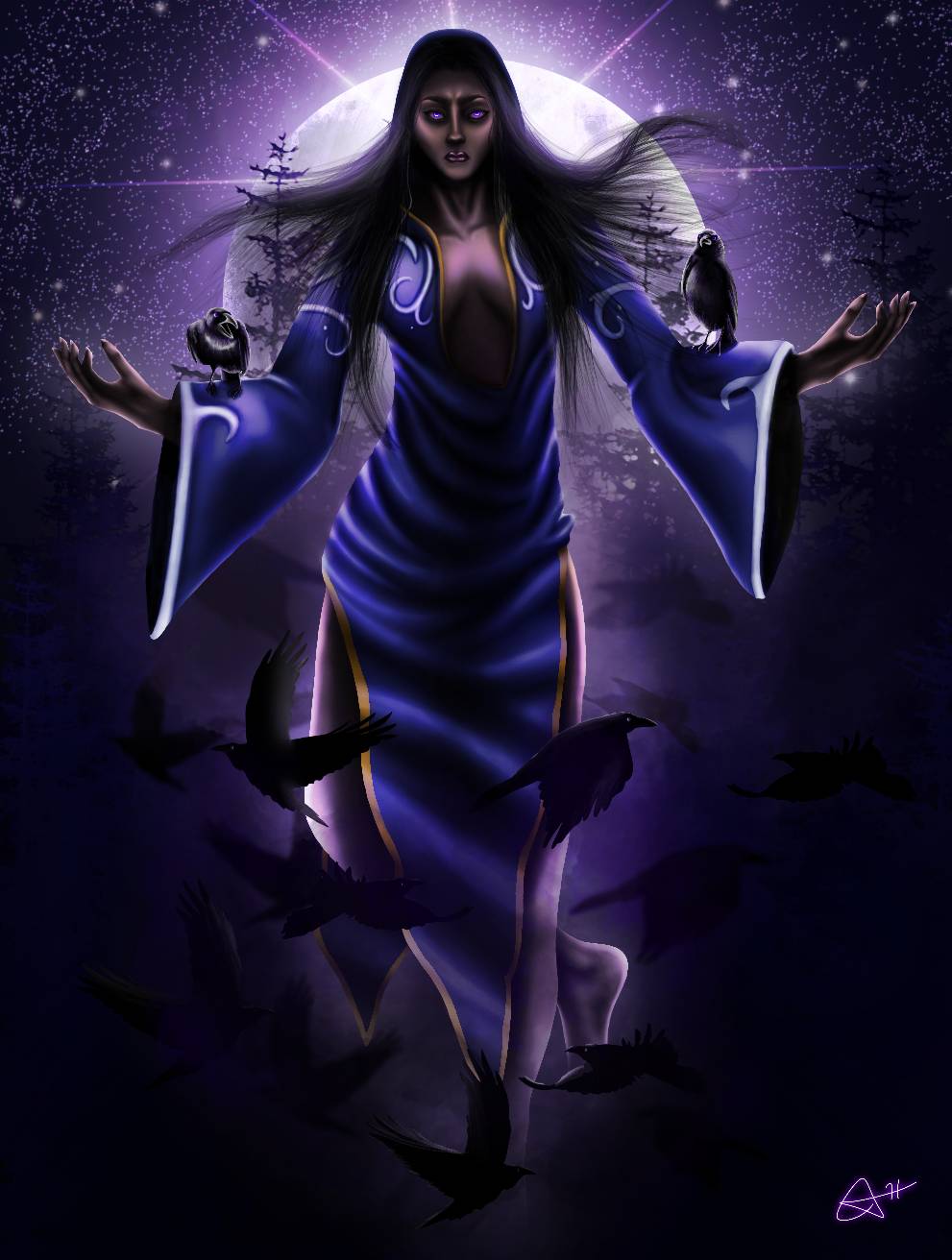 Behold Lady Nocturnal By Alexhiatt On Deviantart
