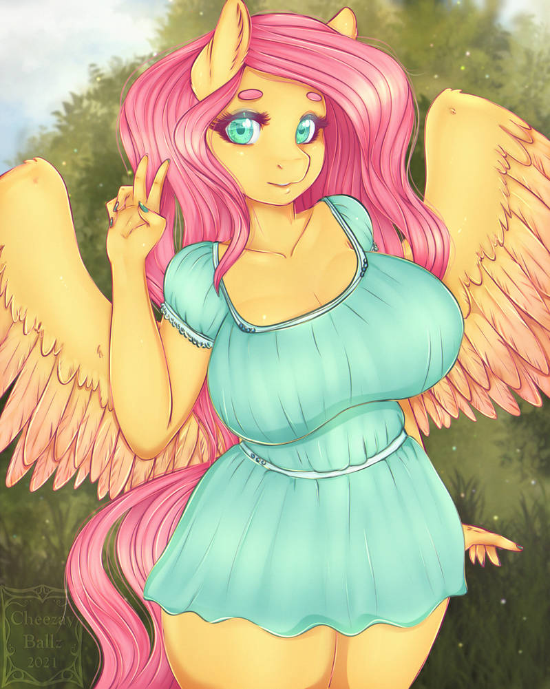Fluttershy Version 12 By Cheezayballz On Deviantart