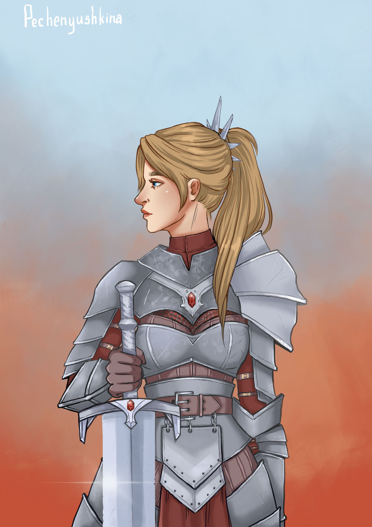 Paladin By Pechenyushkina On Deviantart