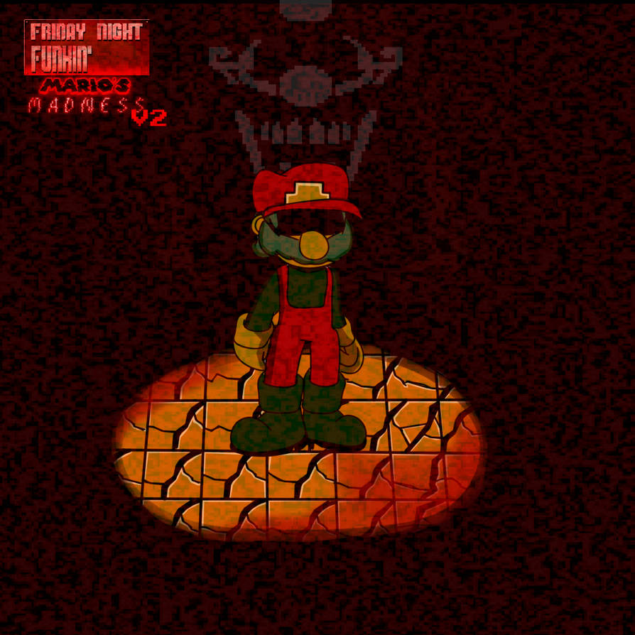 False Hero (fnf Mario's Madness V2 Fanart) By Jamessonicgo On Deviantart