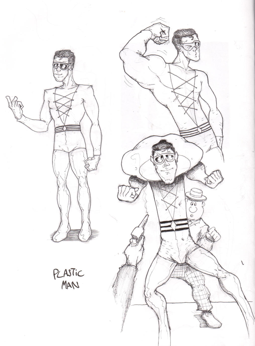 Plastic Man By Topdrawerart On Deviantart