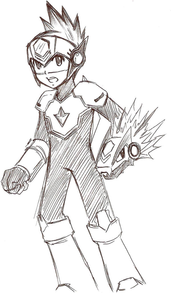 rockman sketch 4 by Swanamii on DeviantArt