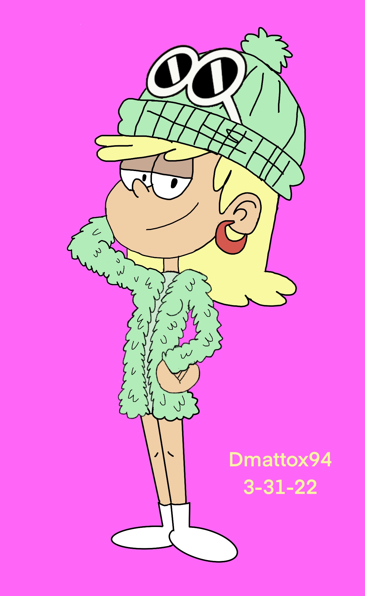 Leni Loud Live Action Winter Outfit By Dmattox94 On Deviantart