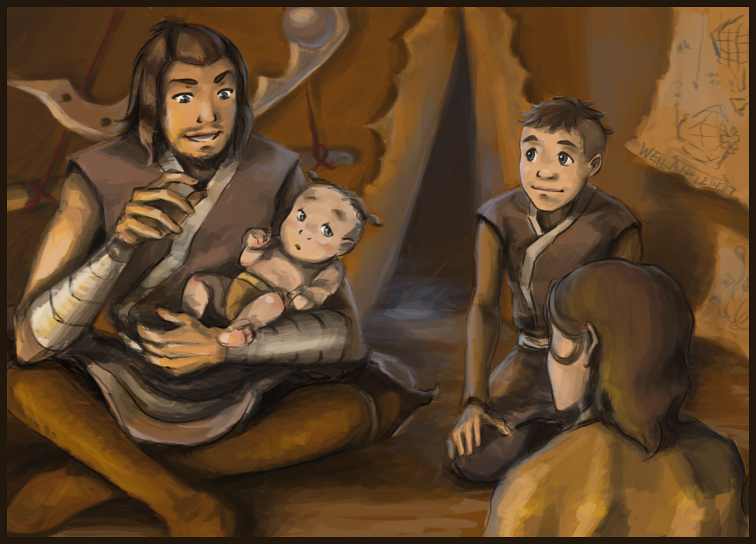 Uncle Sokka by bobangeba on DeviantArt