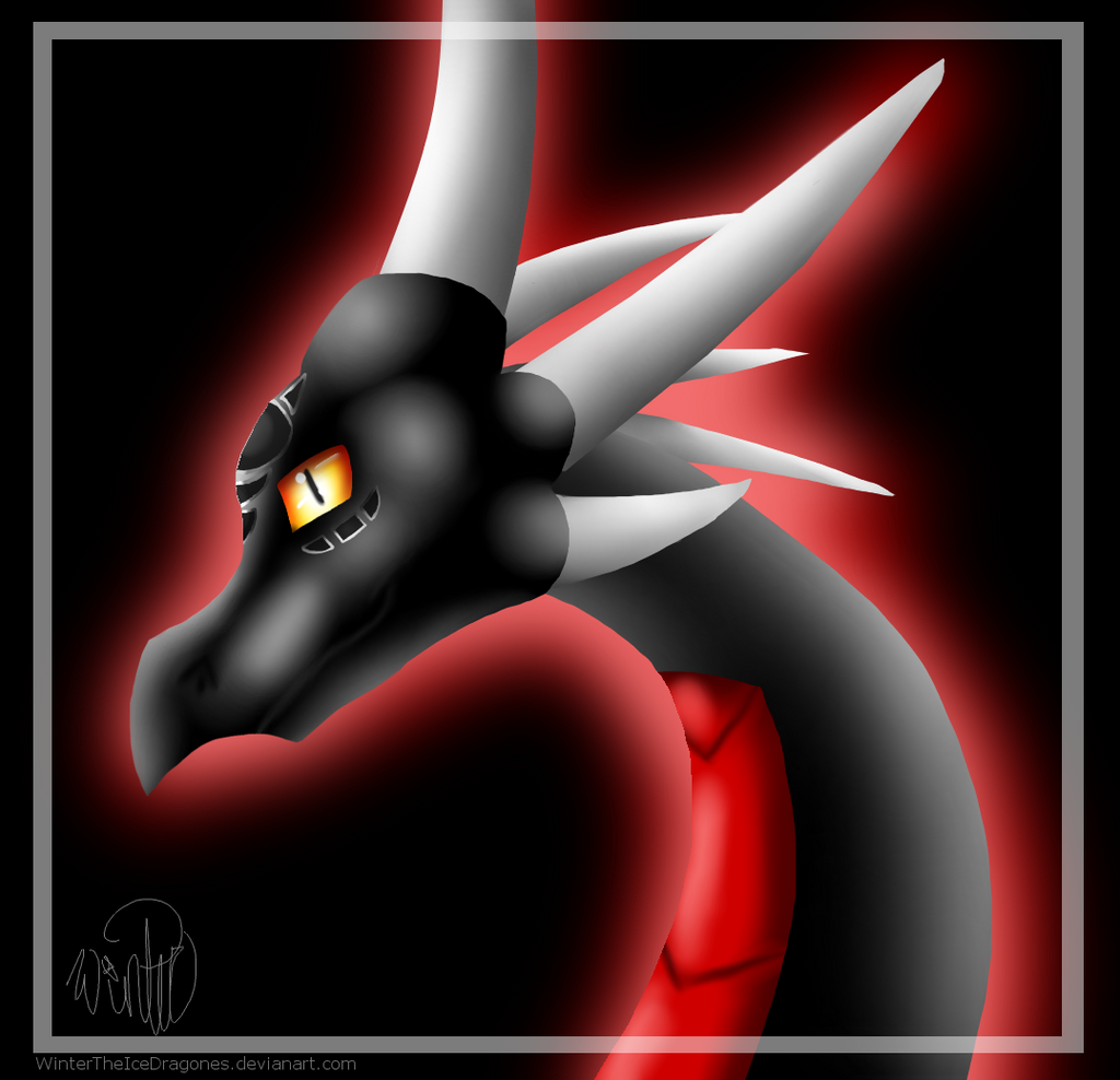 Corrupted Cynder Lineless By Frostii Dragons On Deviantart