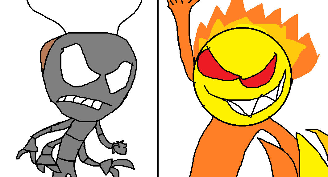 The Exterminator Vs Fire Storm Figthers By Salvithechocomods On