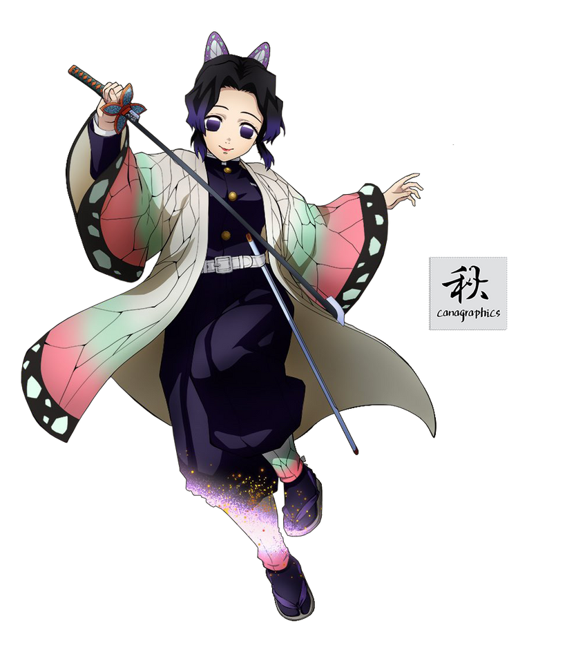 Render Demon Slayer Kochou Shinobu By Canagraphics On Deviantart