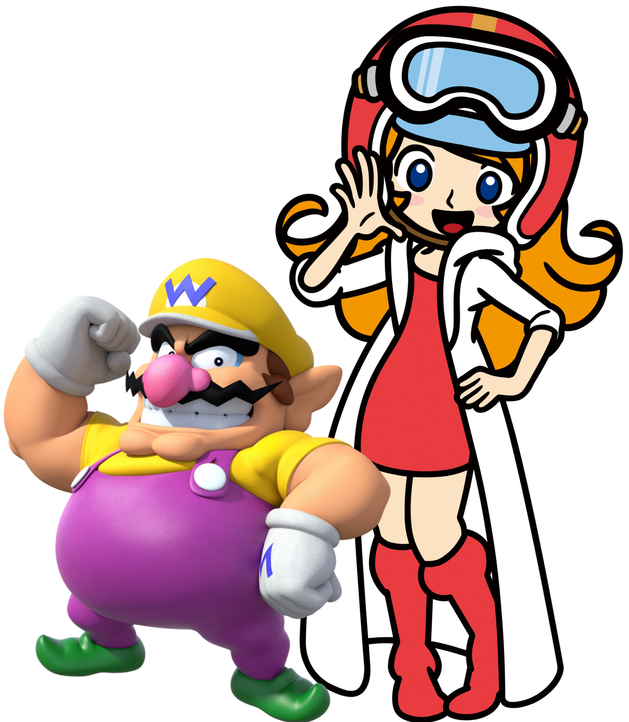 Wario X Mona By Noe0123 On Deviantart