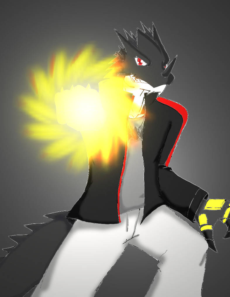 Dragon Rujiro - colored by TitanDraugen on DeviantArt