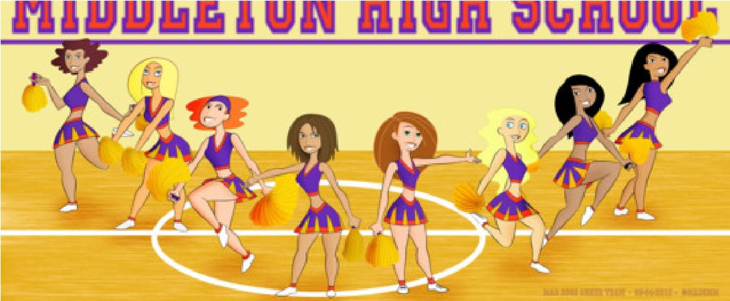 Middleton High School Cheer Squad Kim Possible By Dlee1293847 On Deviantart