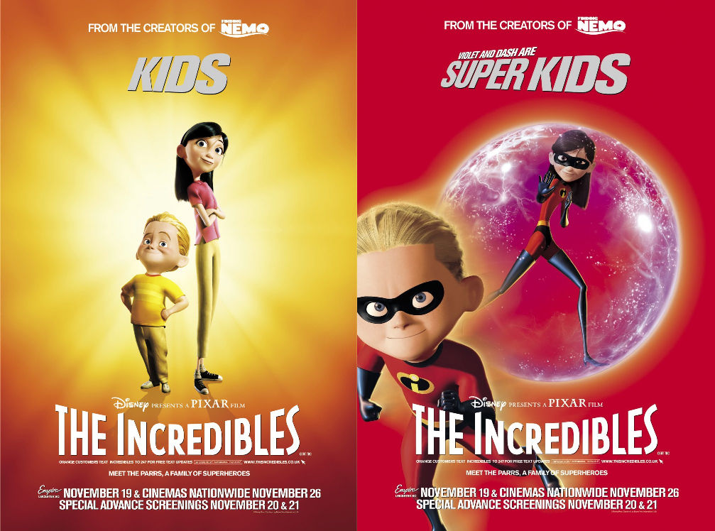 The Incredibles Posters Dash And Violet By Dlee1293847 On Deviantart