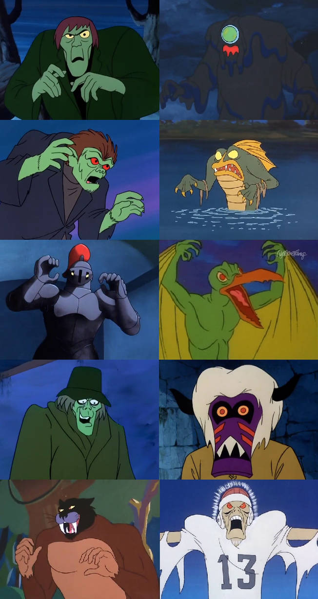 My Top 10 Fav Scooby Doo Villains By Dlee1293847 On Deviantart