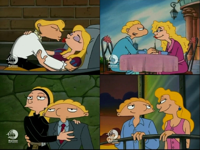 Hey Arnold Helga And Arnold As A Happy Couple By Dlee1293847 On Deviantart