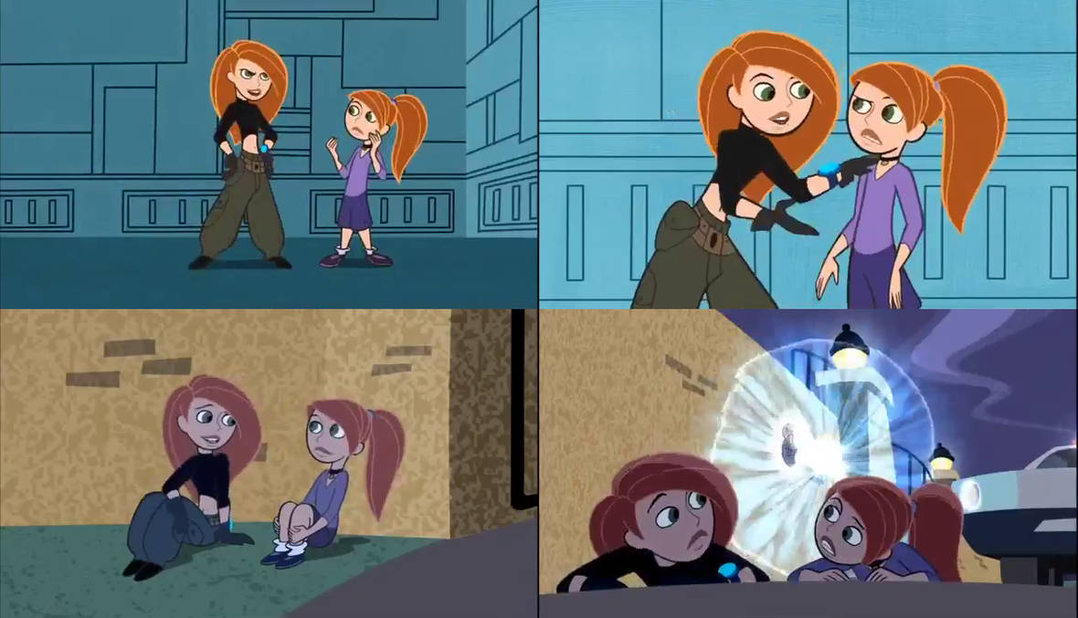 Kim Possible Pre Teen Kim And Her Older Self By Dlee1293847 On Deviantart