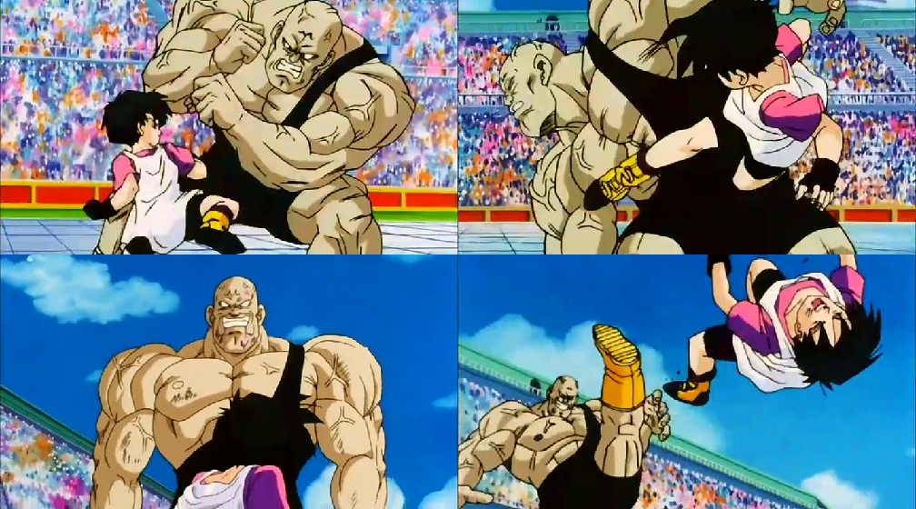 Dragon Ball Z Videl Vs Spopovich By Dlee1293847 On Deviantart