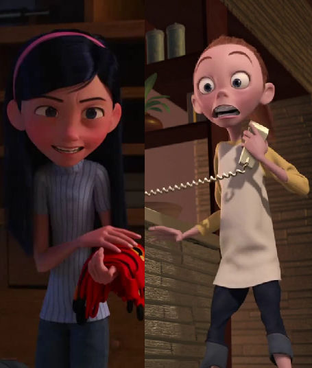 The Incredibles Violet Parr And Kari Mckeen By Dlee1293847 On Deviantart