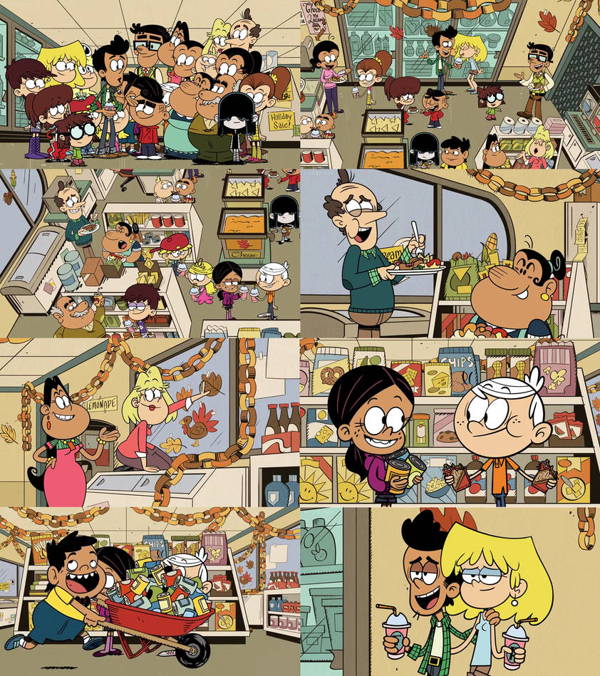 Loud House Louds And Casagrandes At Flips By Dlee1293847 On Deviantart