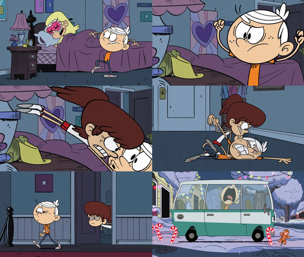 Loud House Lynn Tackles Lincoln By Dlee1293847 On Deviantart
