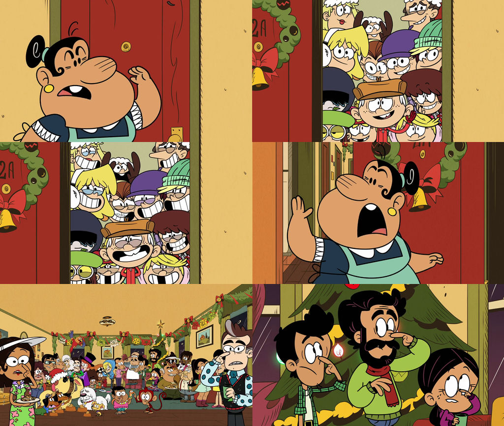 The Casagrandes The Louds So Up For Christmas By Dlee1293847 On