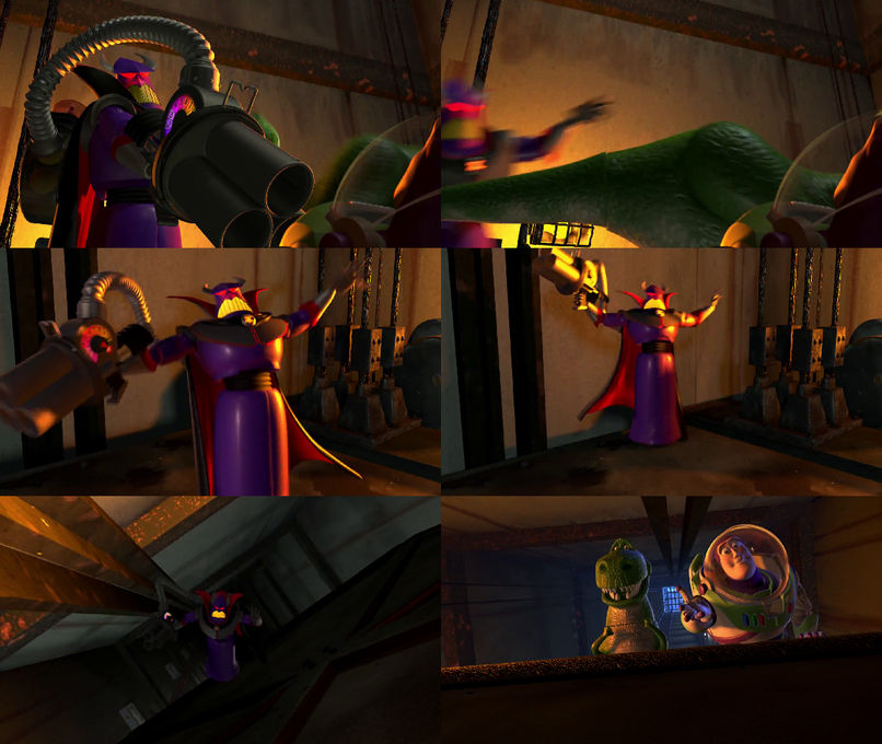 Toy Story 2 Rex Defeats Zurg By Dlee1293847 On Deviantart