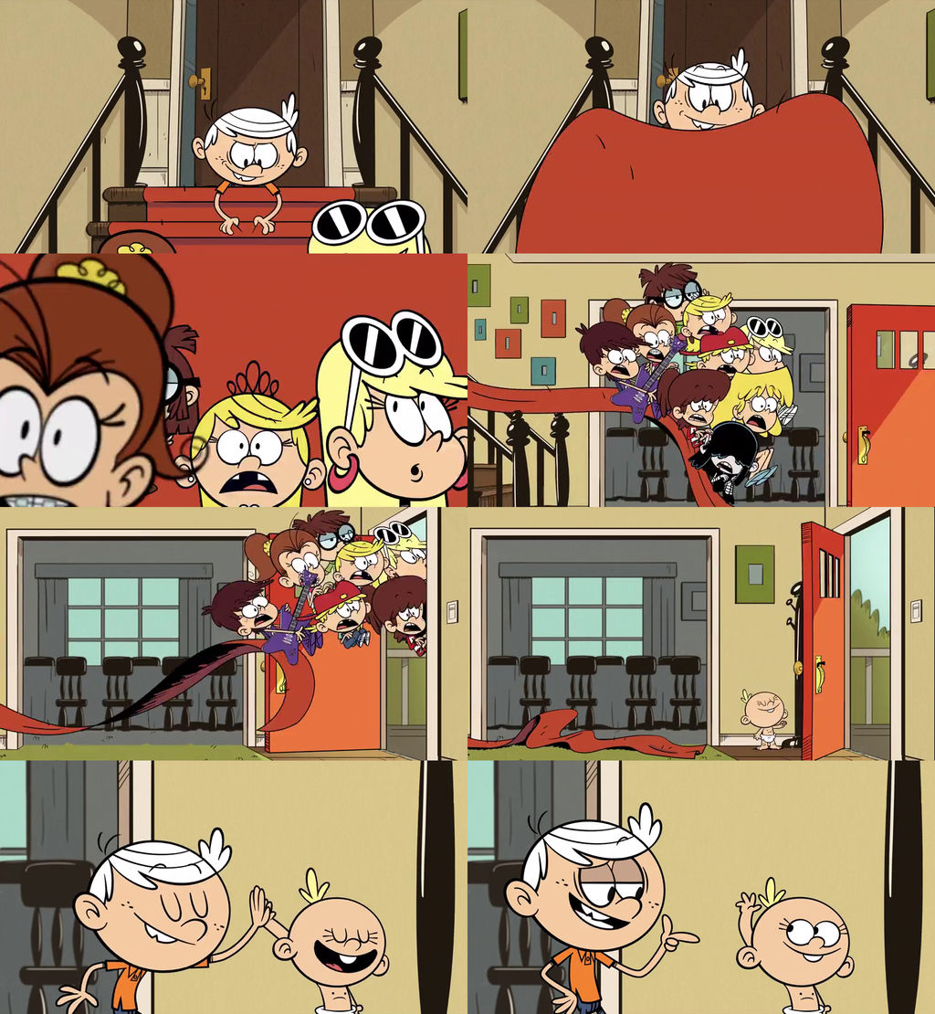 Loud House Movie Lincoln Launches The Girls Out By Dlee1293847 On