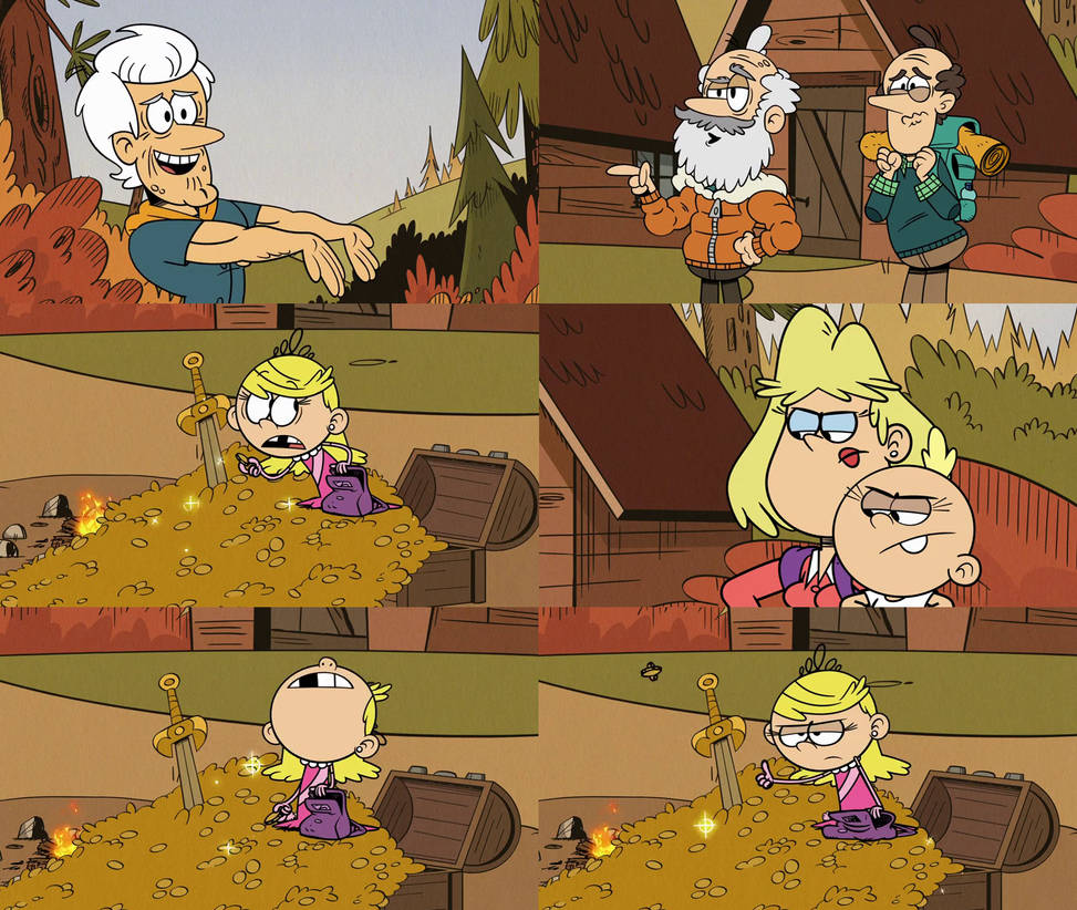 Loud House Lola Tires To Take The Treasure By Dlee1293847 On Deviantart