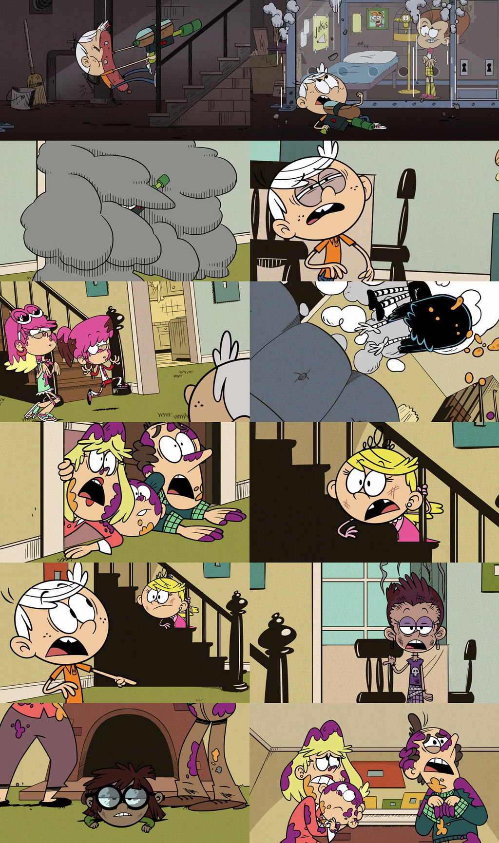 Loud House Louds Pranked Silence Of The Luans By Dlee1293847 On Deviantart