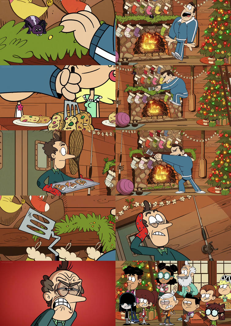 Loud House Lance Tries To Kill A Spider By Dlee1293847 On Deviantart