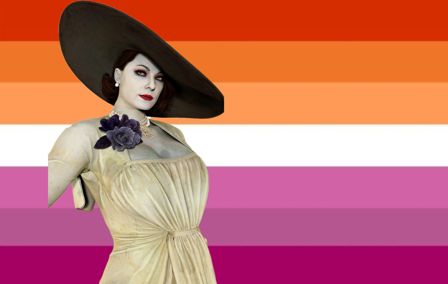 Lady Alcina Dimitrescu Lesbian Forever By Emmarosabelleswan On Deviantart