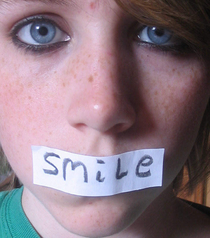 Smile? by Hell-And-Malfunction on DeviantArt