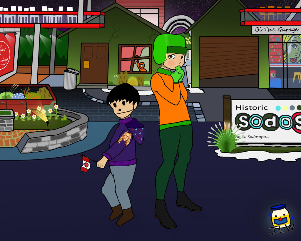 Kyle And Ike Broflovski By Juri Nyan On Deviantart