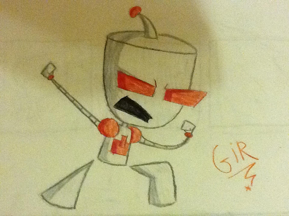 GIR - Duty Mode by SpriteXGirl on DeviantArt GIR - Duty Mode by SpriteXGirl on DeviantArt