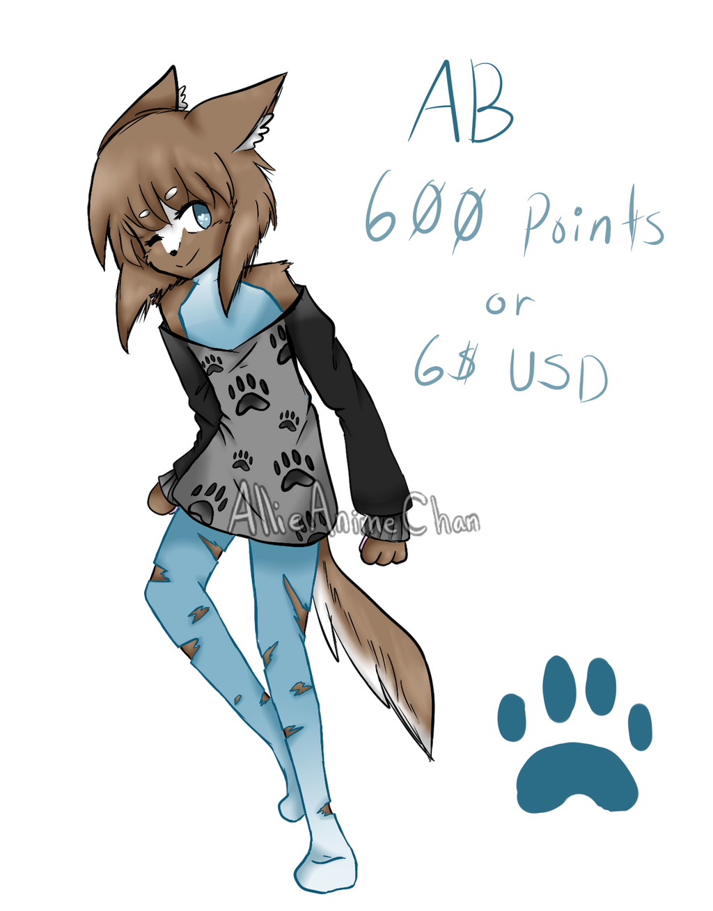 Anthro Adopt Auction Closed By Deadly Deviant On Deviantart
