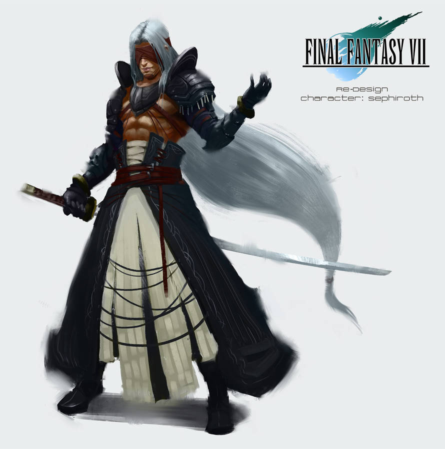 Sephiroth Fan Art By Jad Saber On Deviantart