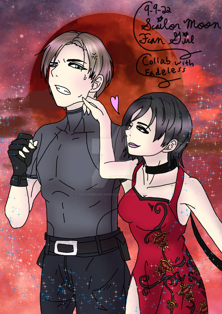 Leon And Ada Resident Evil Collab By Sailormoonfangirl On Deviantart