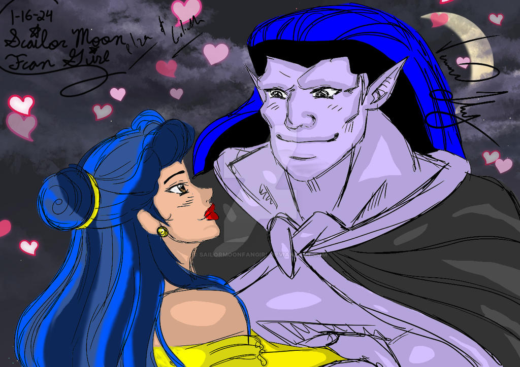 Goliath And Elisa Maza Disneys Gargoyles By Sailormoonfangirl On