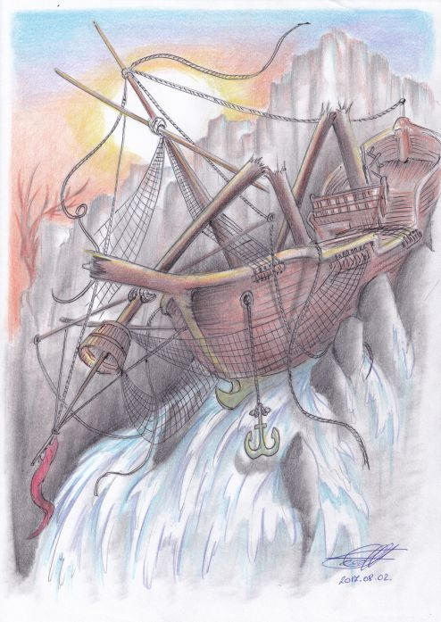 Shipwreck By Joseph Art Hun On Deviantart