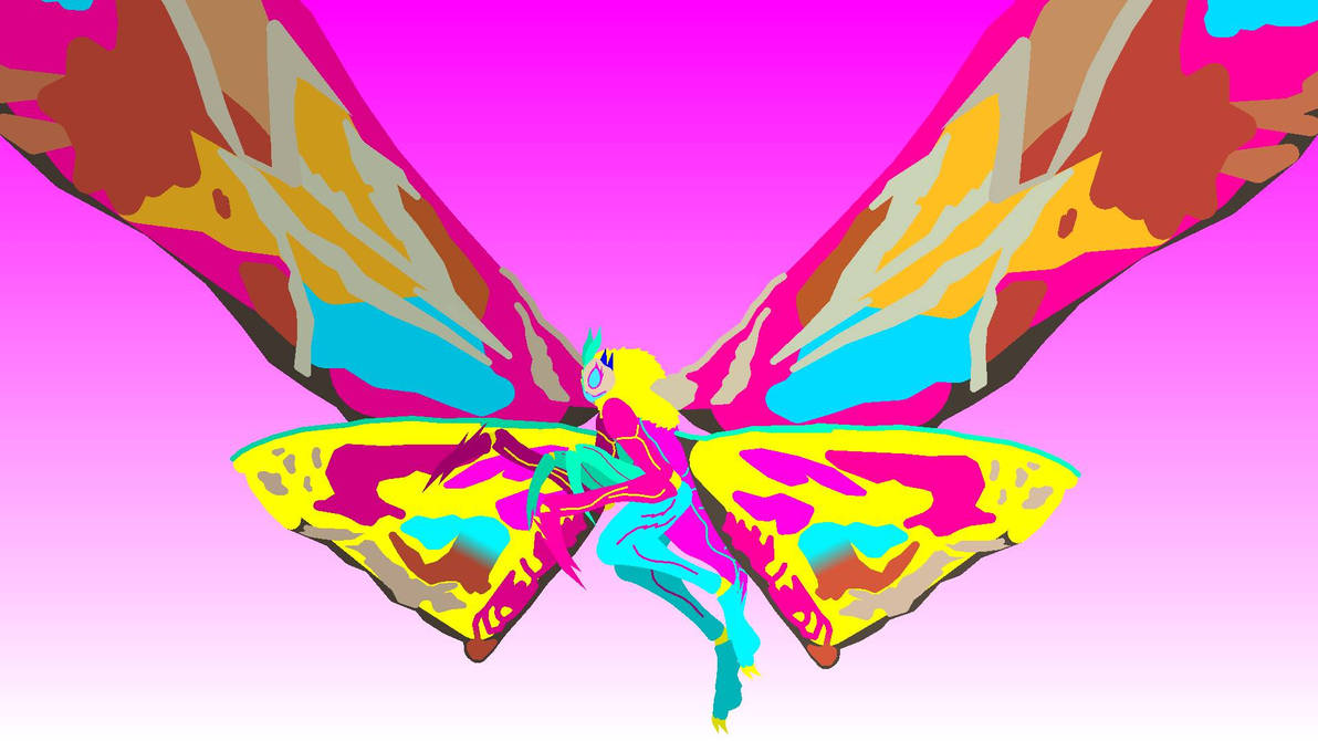 Mothra Sakuru Form V2 By Azmezilla On Deviantart
