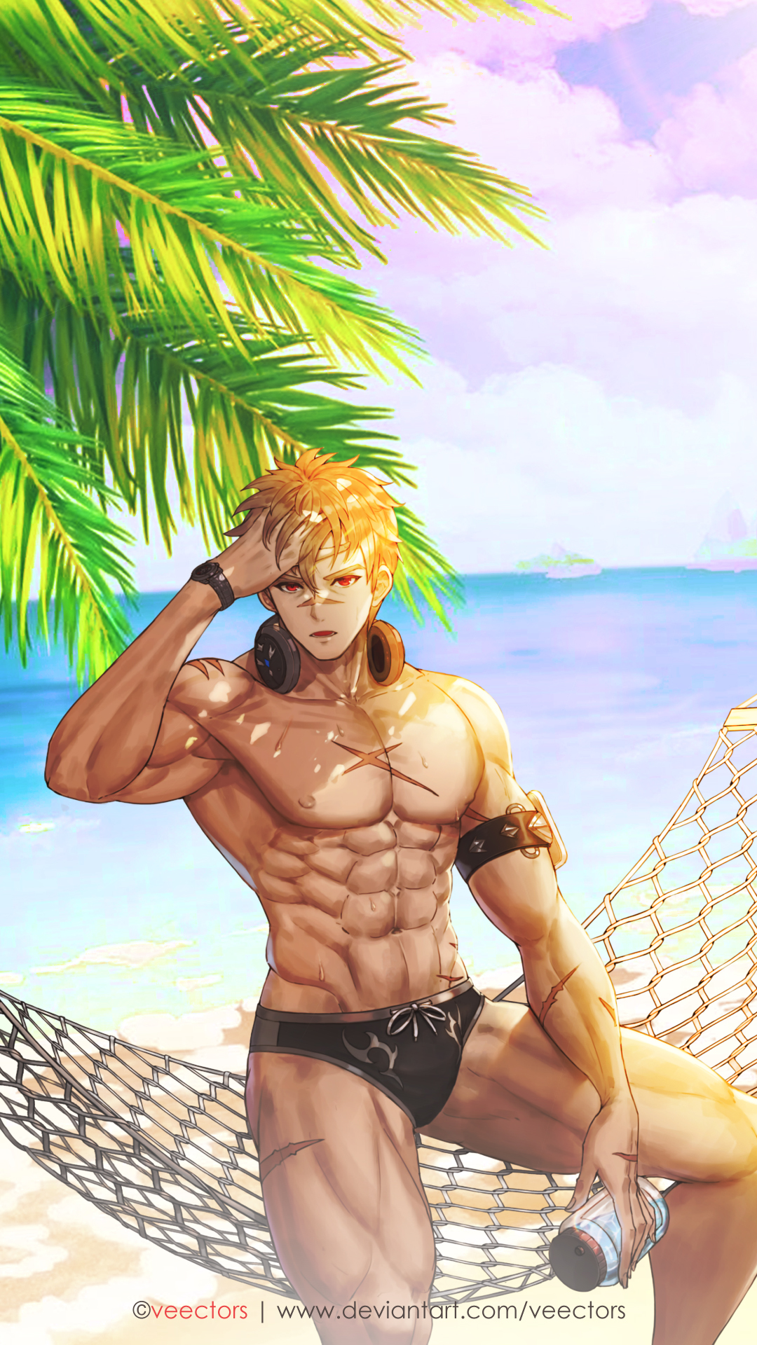 Kings Raid Beach Bernheim By Veectors On Deviantart