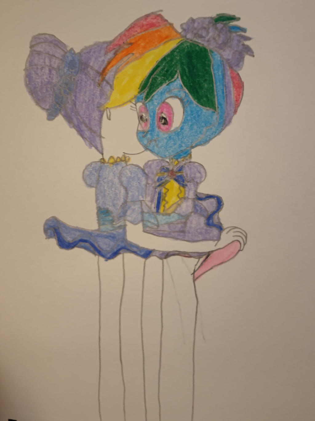 Rarity Wedgies Rainbow Dash By Shinresurgence On Deviantart