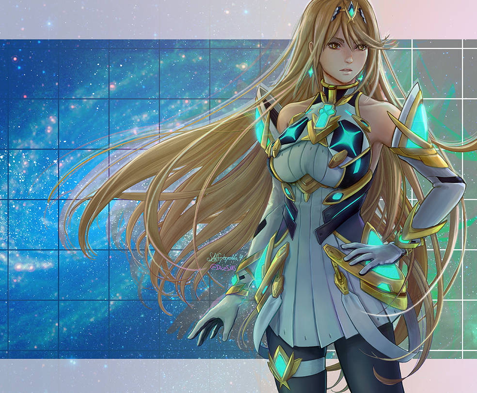 Xenoblade 2 - Mythra by Dice9633 on DeviantArt Xenoblade 2 - Mythra by Dice9633 on DeviantArt