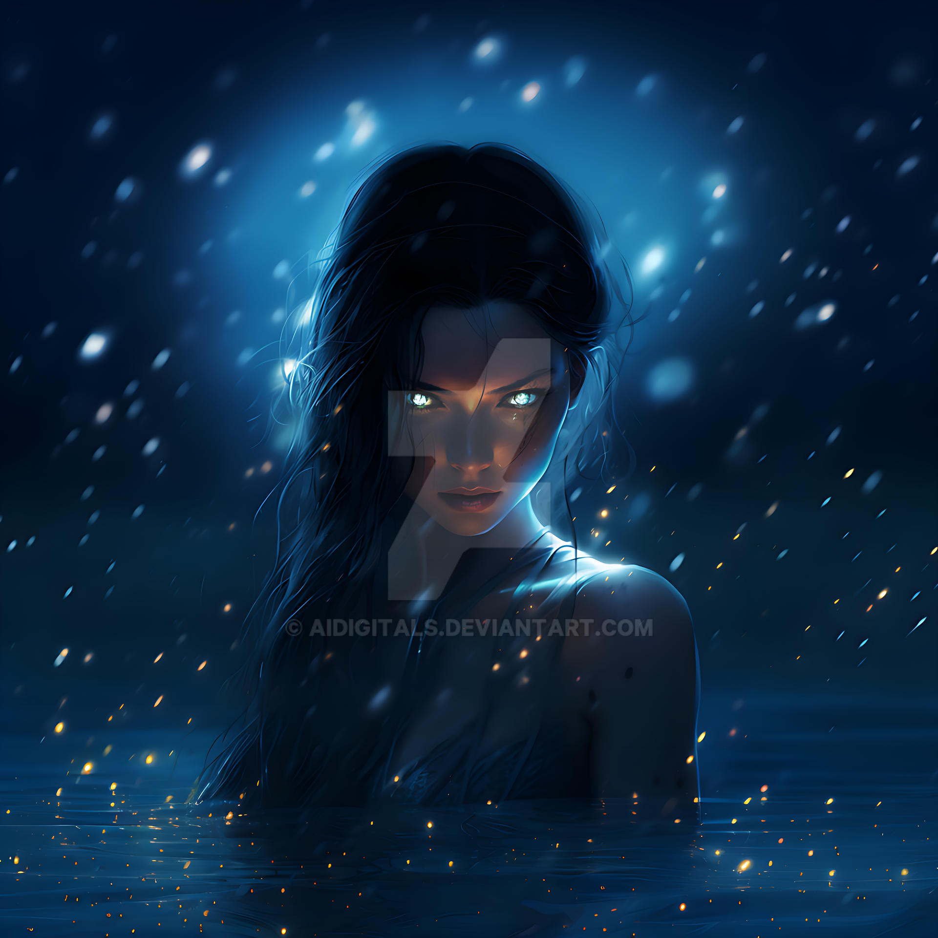 Beautiful Demon Girl By Aidigitals On Deviantart